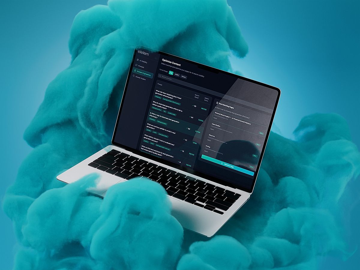 elelem AI Buyer Journey Platform